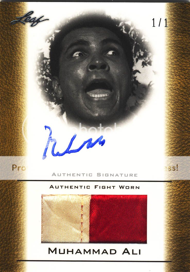 2011 Leaf Muhammad Ali - Blowout Cards Forums