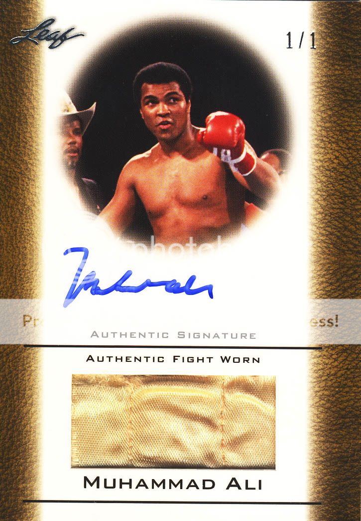 2011 Leaf Muhammad Ali - Blowout Cards Forums
