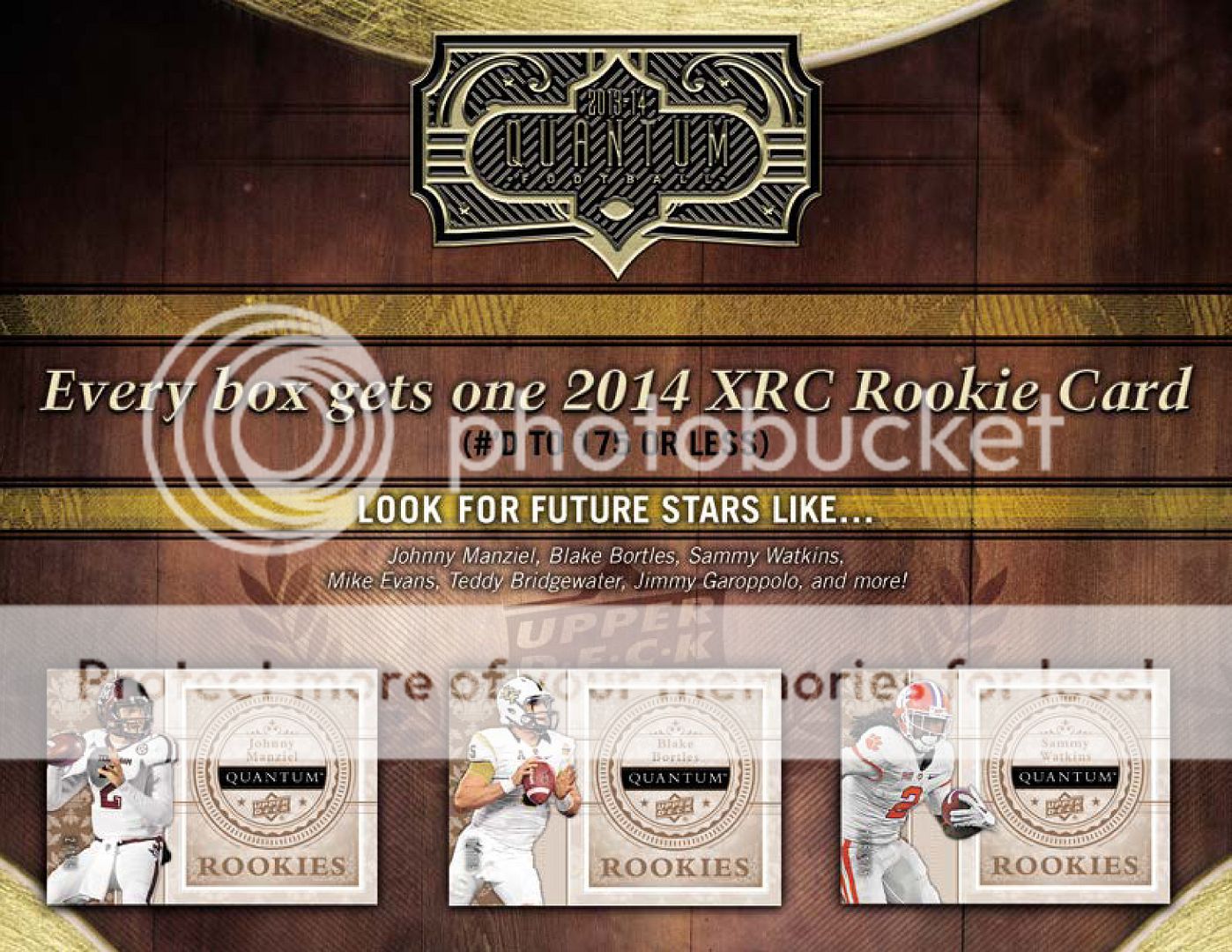 2013/14 Upper Deck Quantum Football - Blowout Cards Forums