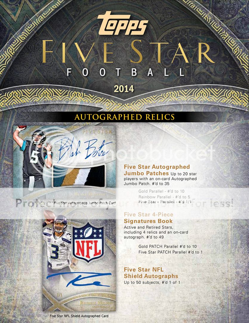2014 Topps Five Star Football - Blowout Cards Forums