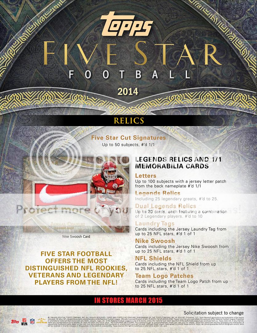 2014 Topps Five Star Football - Blowout Cards Forums